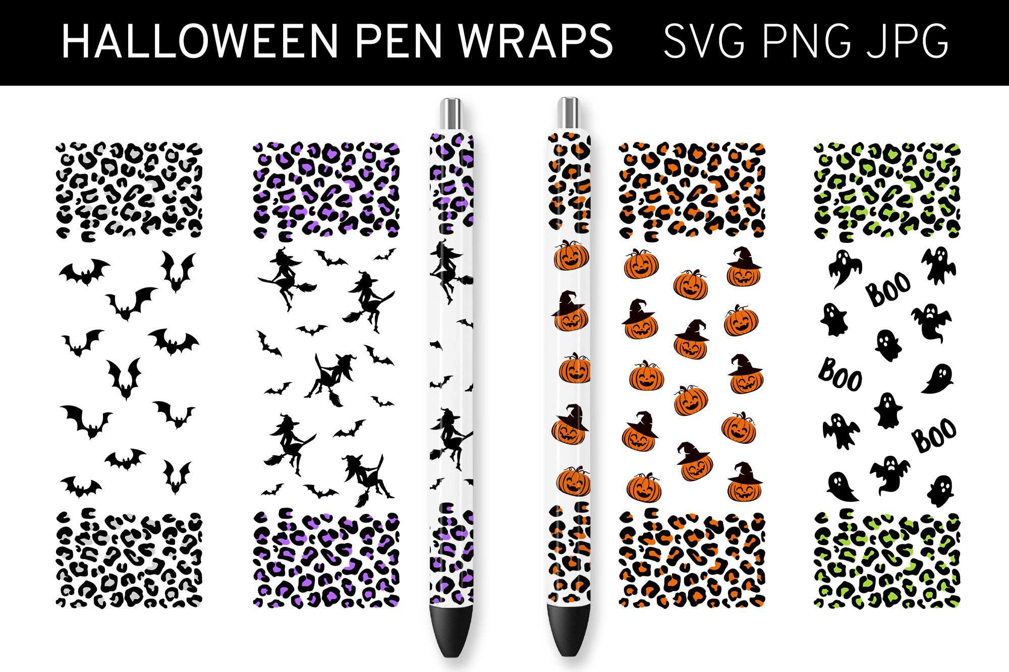 Drawing & Illustration Pettern Pen wrap Pen Wrap Pen DIY Halloween wrap ...