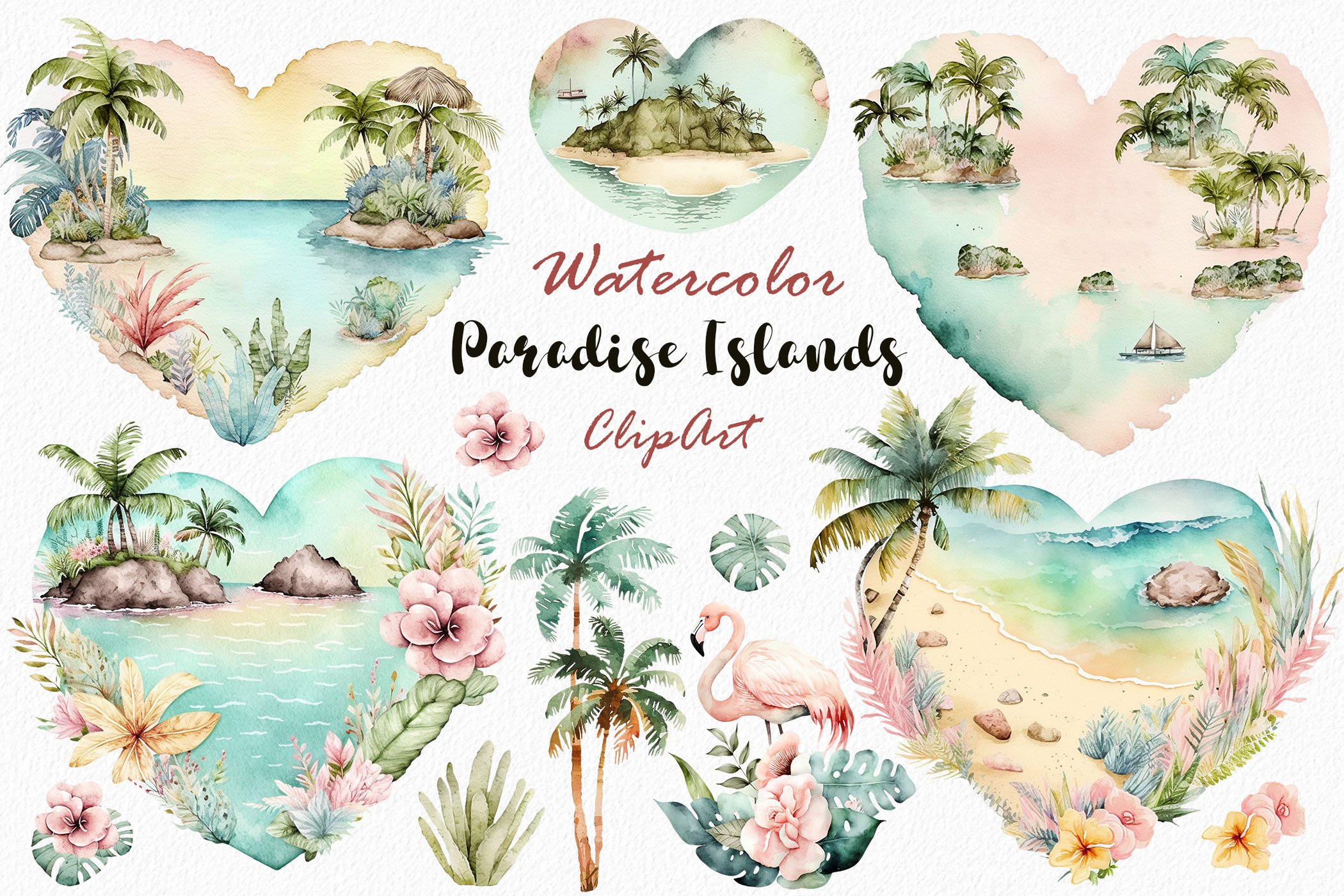 Tropical Paradise Clipart