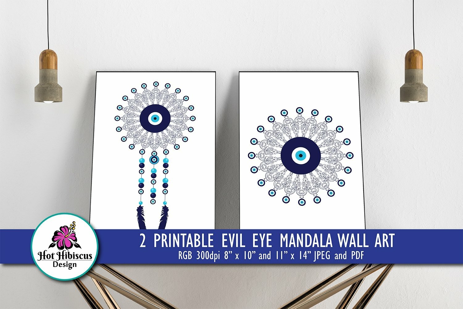 Eye Dream Catcher Template