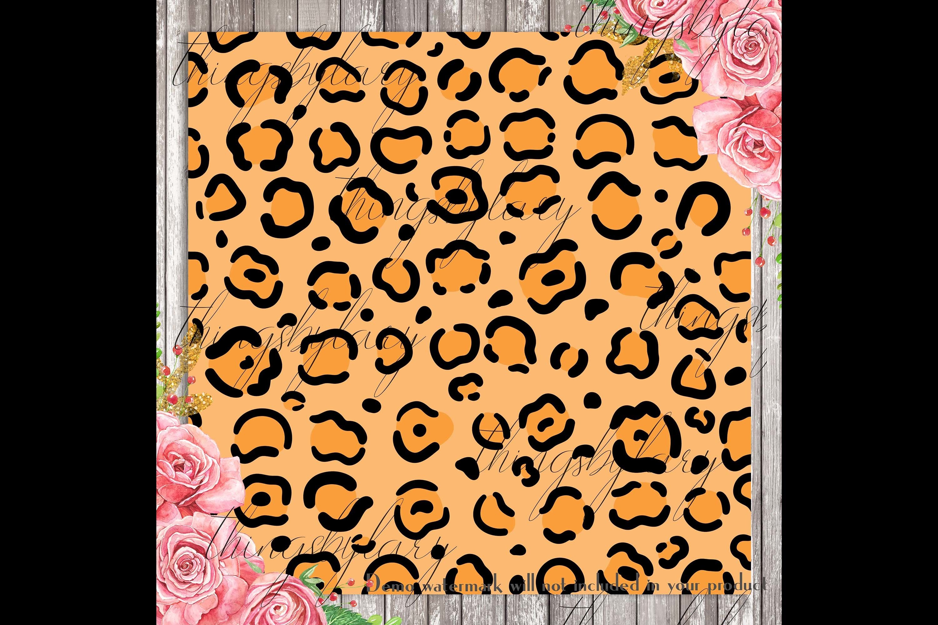 100 Seamless Jaguar Skin Print Animal Tribal Digital Papers (297535 ...