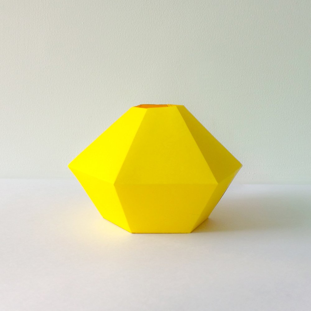 DIY Paper Vases - 3d papercraft (22444) | Printables | Design Bundles