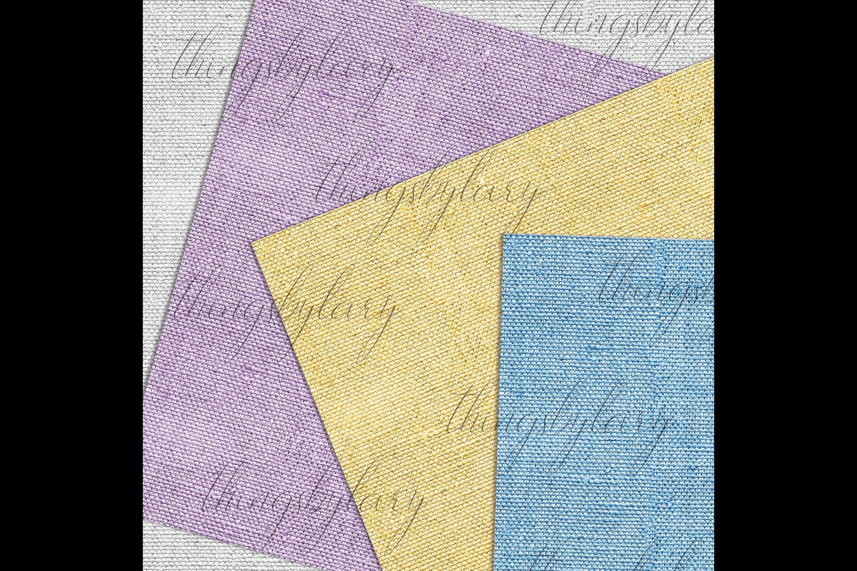 100 Seamless Realistic Burlap Texture Shabby Digital Papers (217184 ...