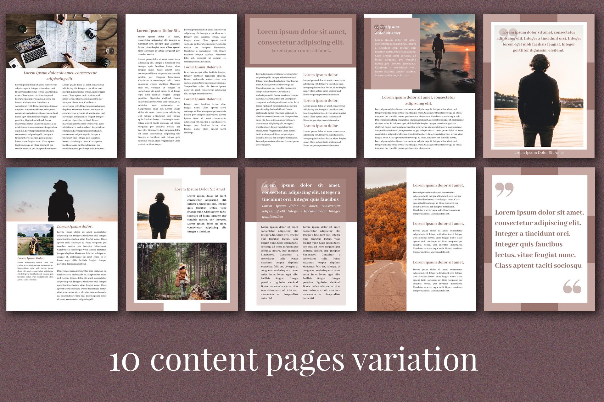 Multipurpose Ebook Template - Edit on Canva (545941) | Brochures ...