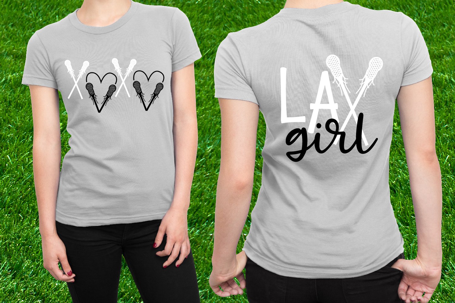 15 Fun Lacrosse Girl Designs - SVG (108971) | SVGs | Design Bundles