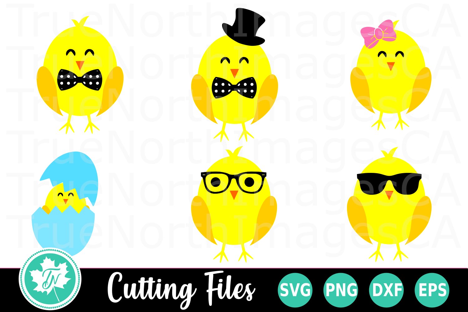 Easter SVG Bundle | Easter Chicks (199542) | Cut Files | Design Bundles