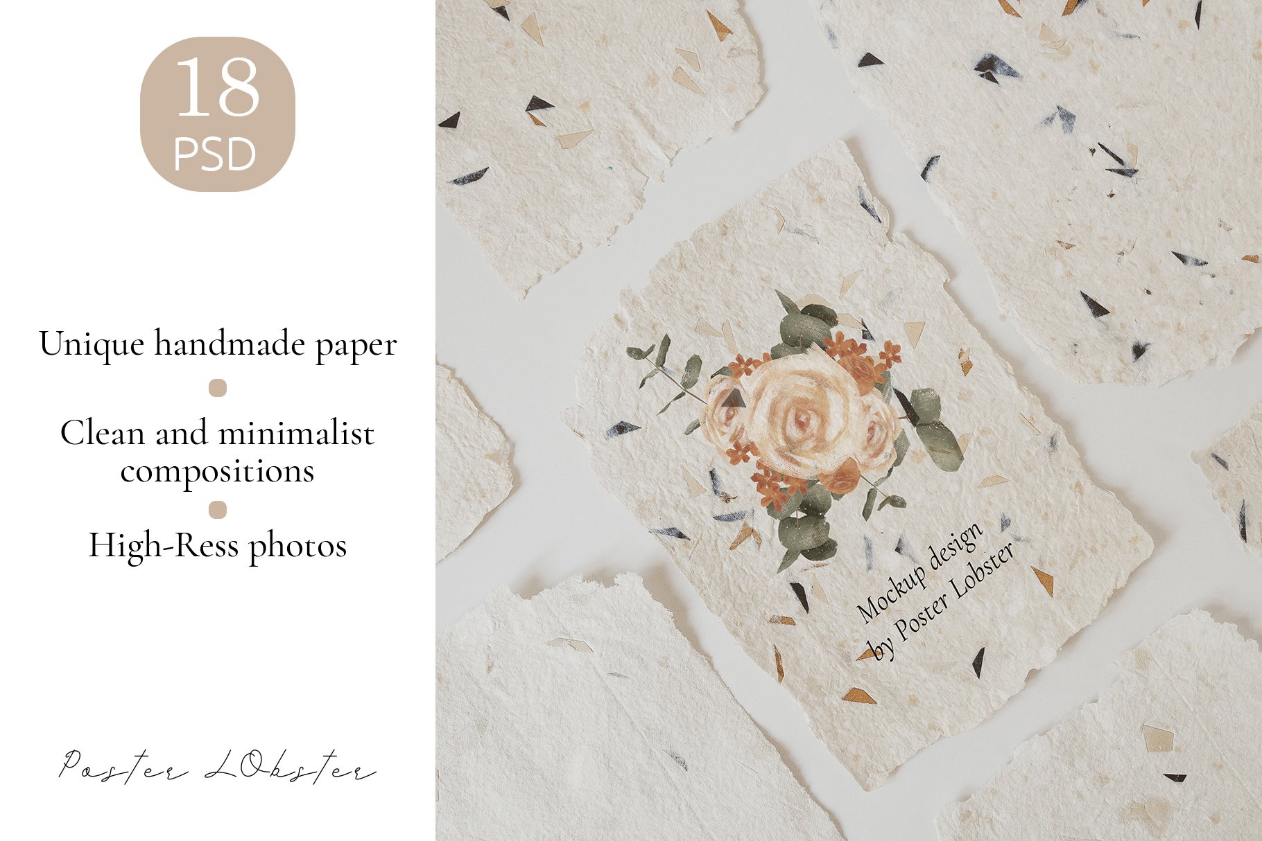 Boho Stationery Mockup Set (301247) | Mockups | Design Bundles