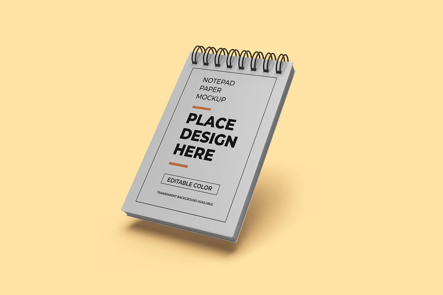 Notepad Paper 3D Mockup Template Photoshop (1195039) | Mockups | Design ...