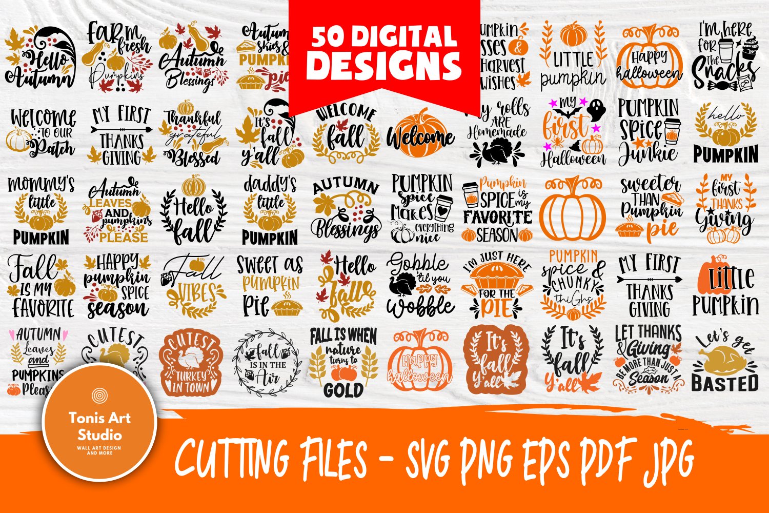 Halloween SVG Bundle, Fall Svg, Pumpkin Svg, Fall (947954)