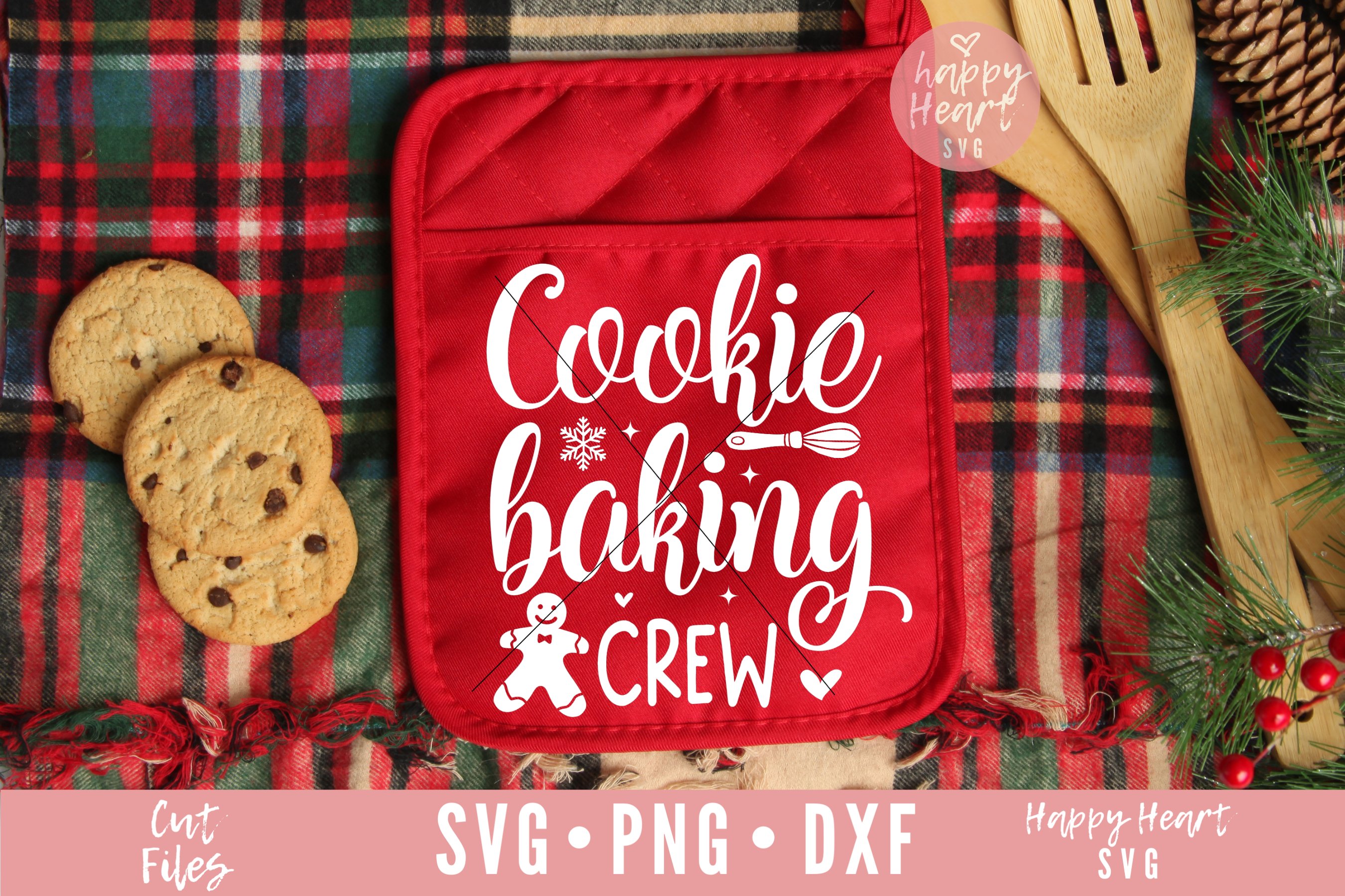 Christmas Baking SVG Bundle (1077533) | Cut Files | Design Bundles