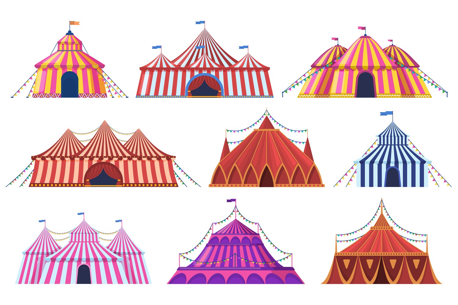 Vintage Circus Tent