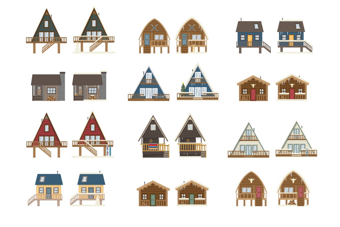 Cabin Life Icon Collection (274663) | Icons | Design Bundles