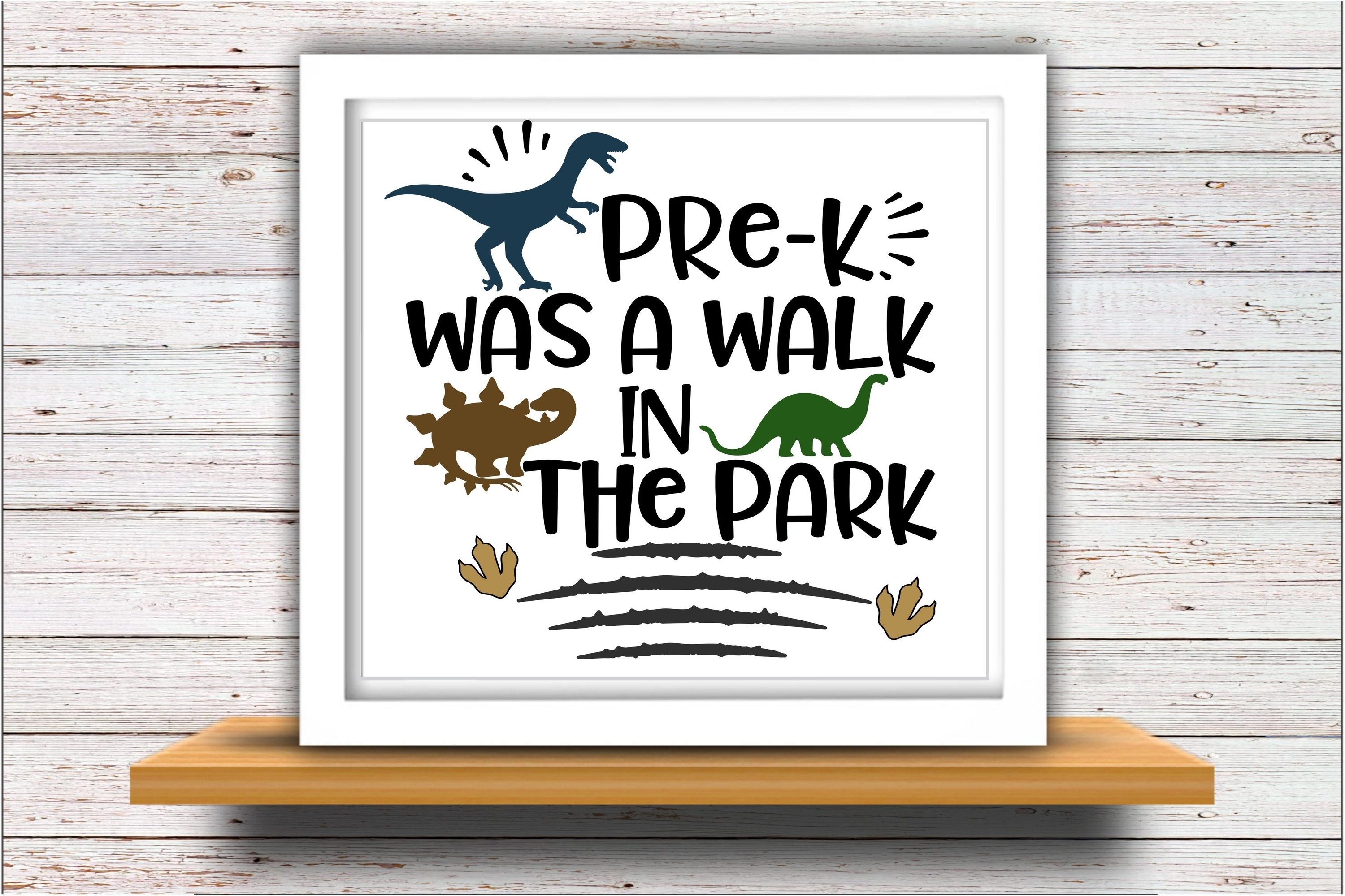 Pre Kindergarten svg DXF JPEG Silhouette Cameo Pre K dino (254853 ...