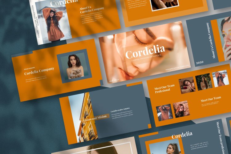 Cordelia - Creative Powerpoint Template (1051562) | Powerpoint | Design ...