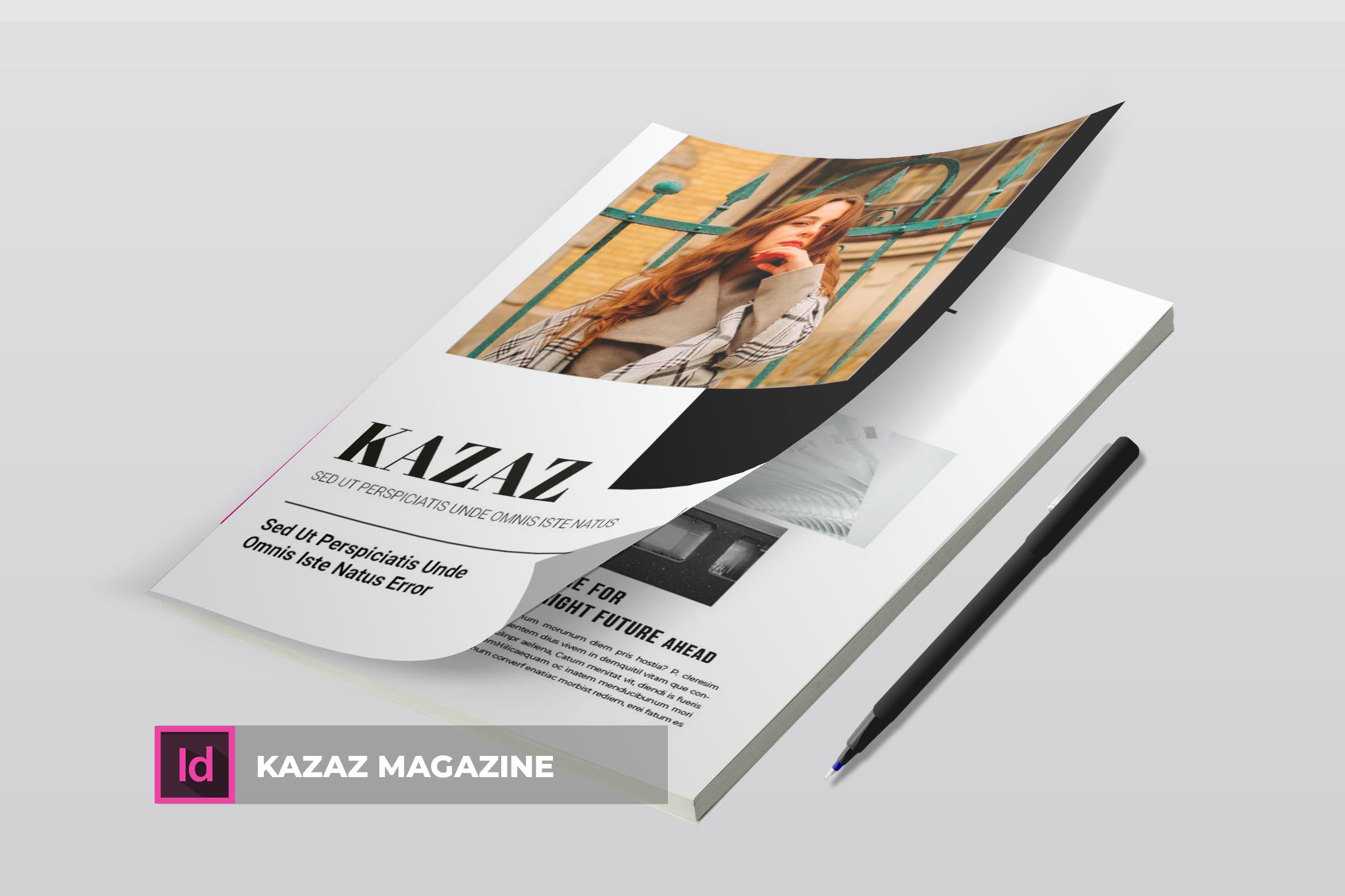 Kazaz | Magazine (782137) | Magazines | Design Bundles