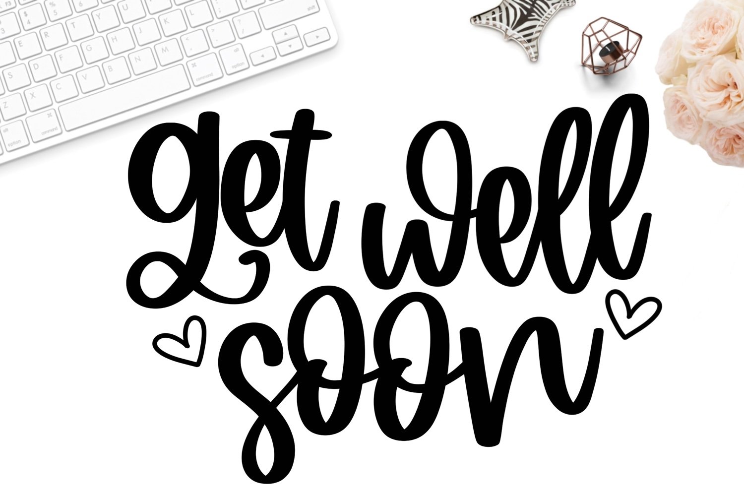 Drawing & Illustration Digital Art & Collectibles Get Well Soon Cake ...