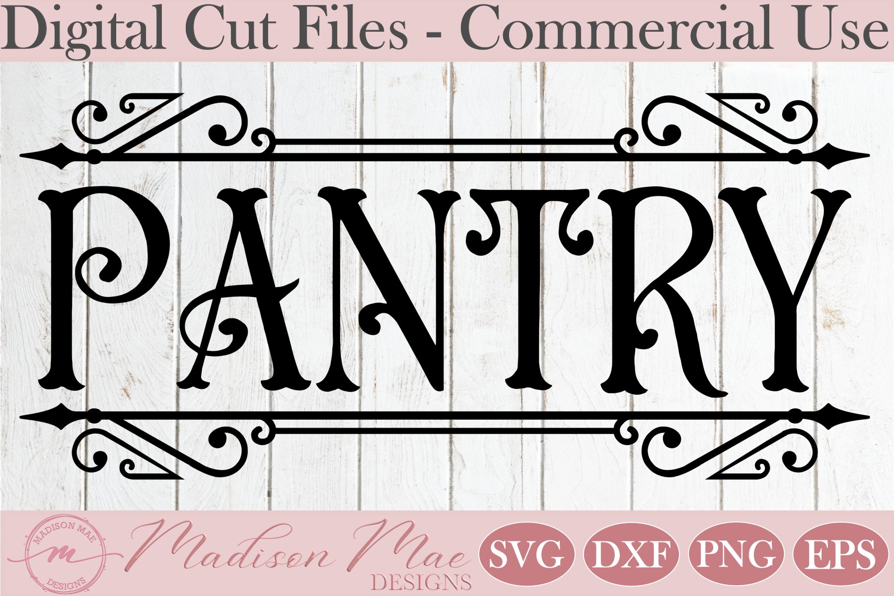 Pantry, Farmhouse Kitchen SVG (392588) | Cut Files | Design Bundles