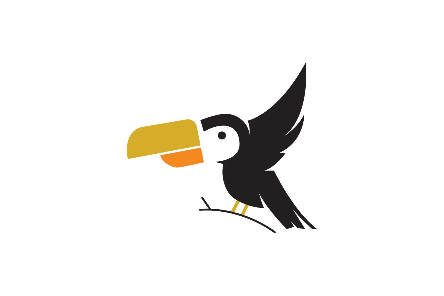 Toucan Logo (560219) | Logos | Design Bundles