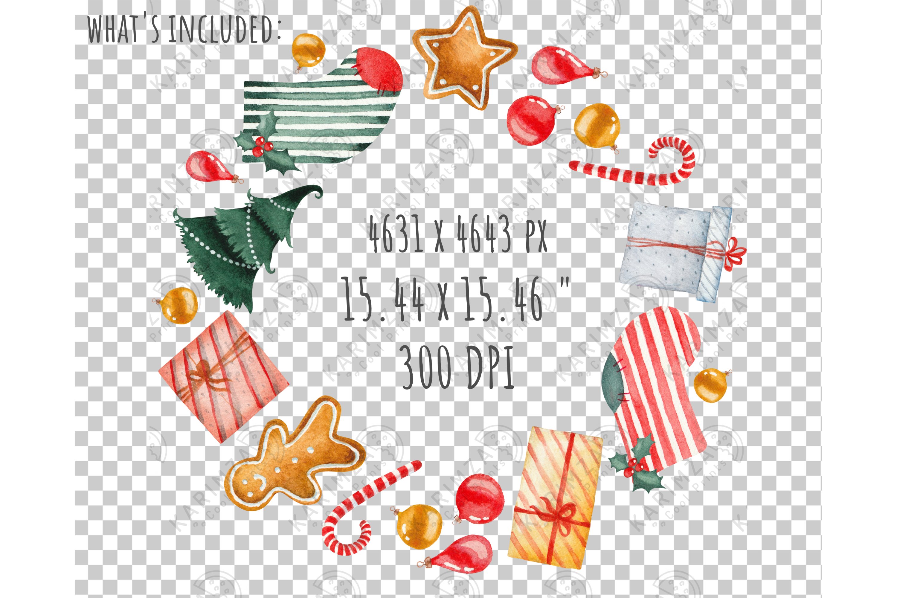 Christmas Border Line Clip Art