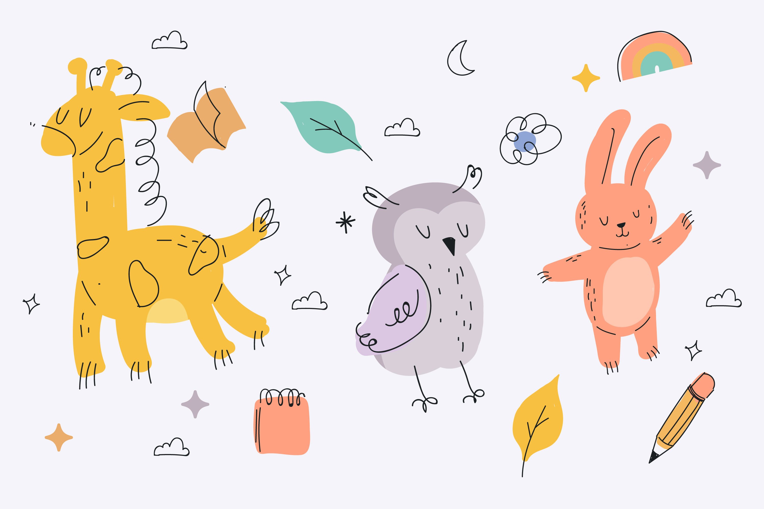 Back to School Animal