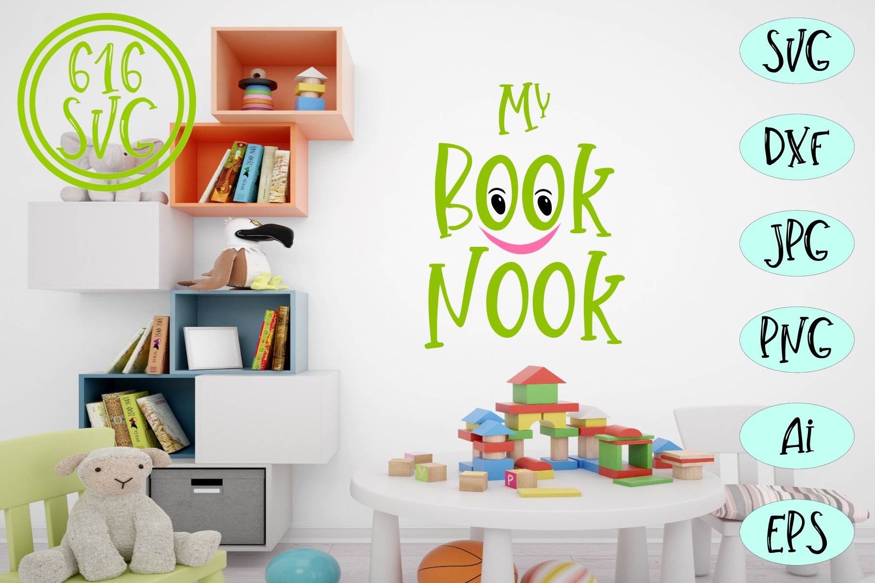 Childrens Library Bundle SVG, DXF, Ai, PNG (215607) | SVGs | Design Bundles