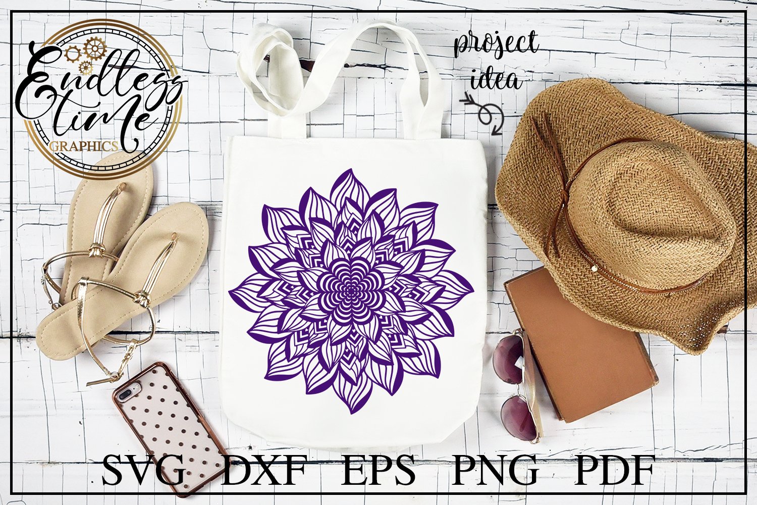 Mandala SVG Design | Full Color Sublimation | Coloring Sheet (537538 ...