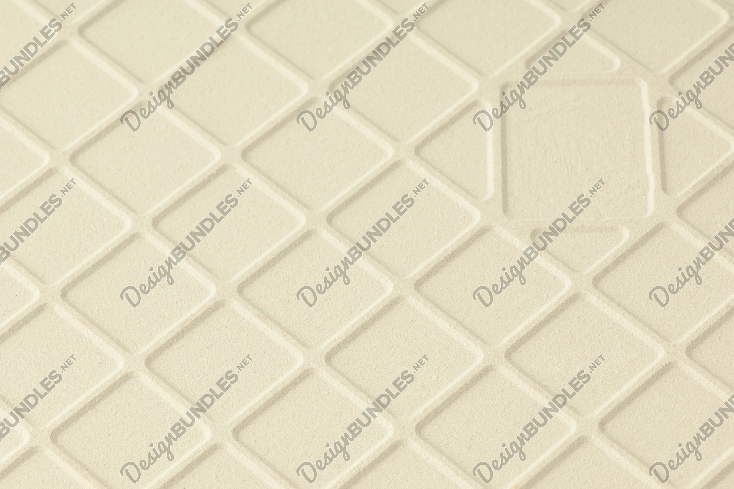 Background of ceramic tiles with square veins of cream color (1159438 ...