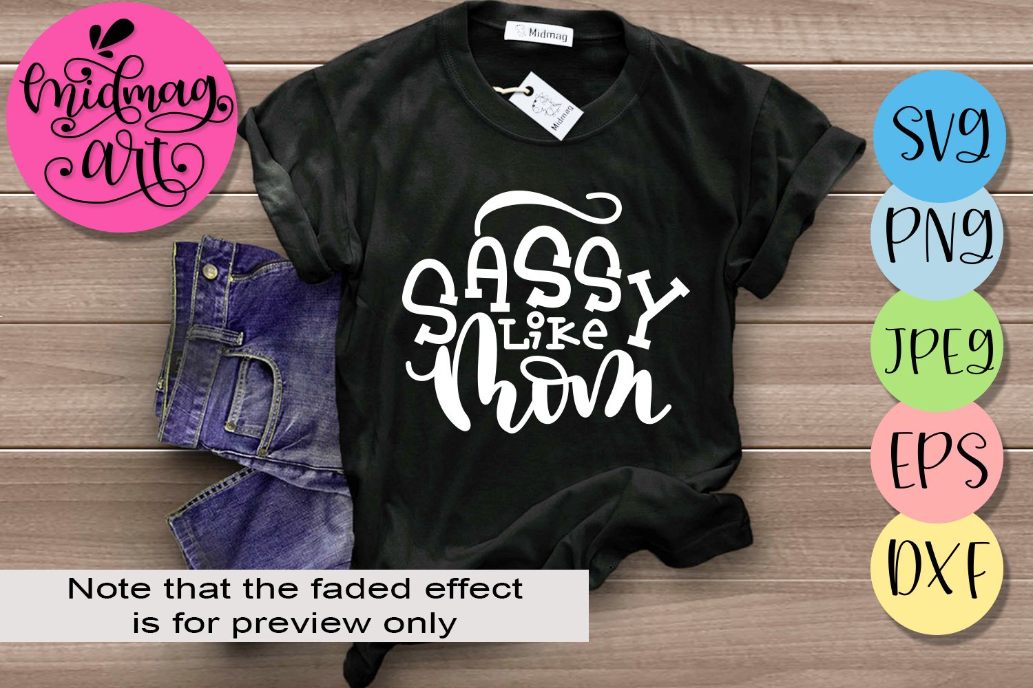 Sassy like Mom svg, Mother's day svg (252402) | SVGs | Design Bundles