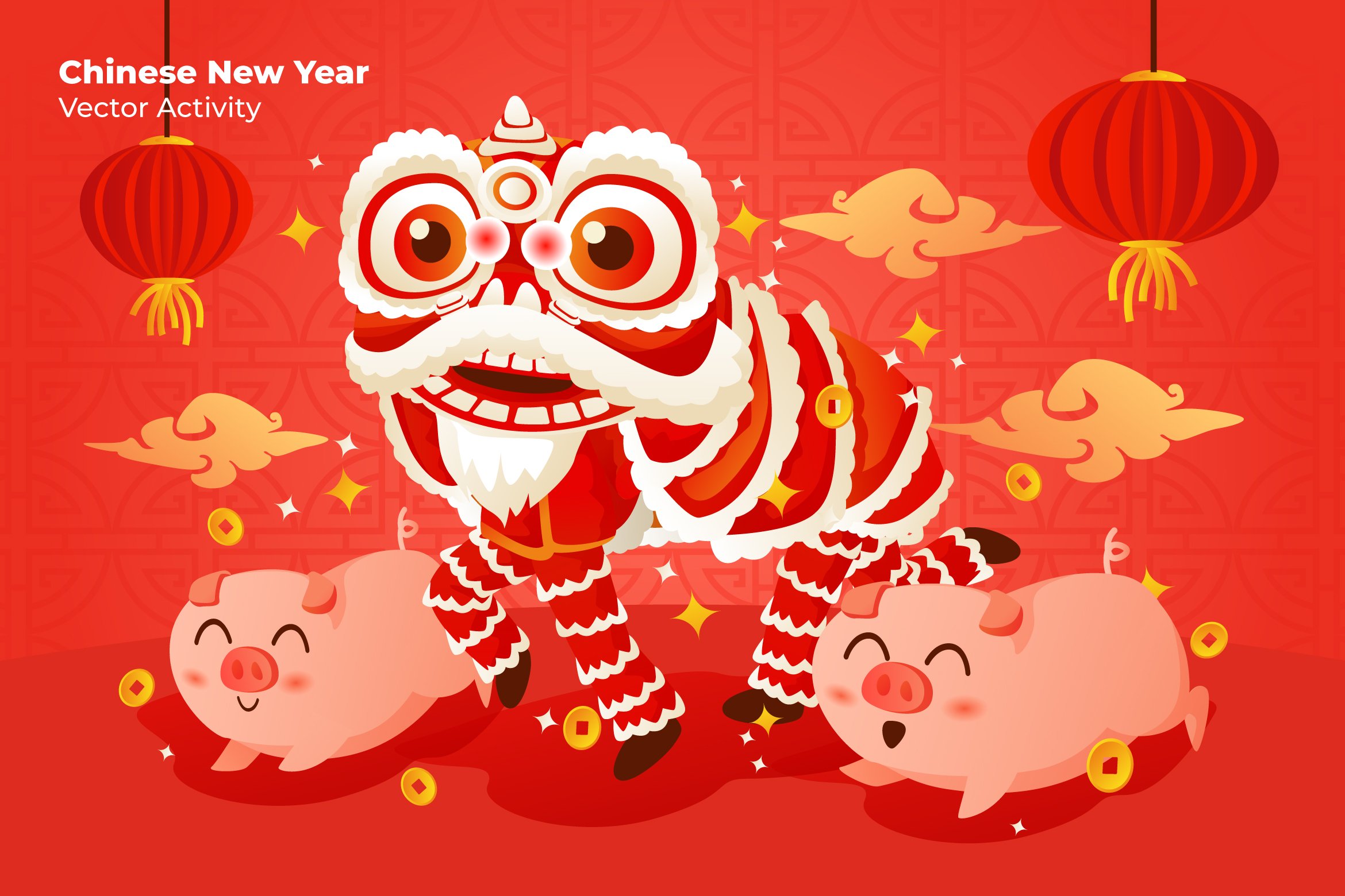 Chinese New Year - Vector Illustration (318269) | Illustrations ...
