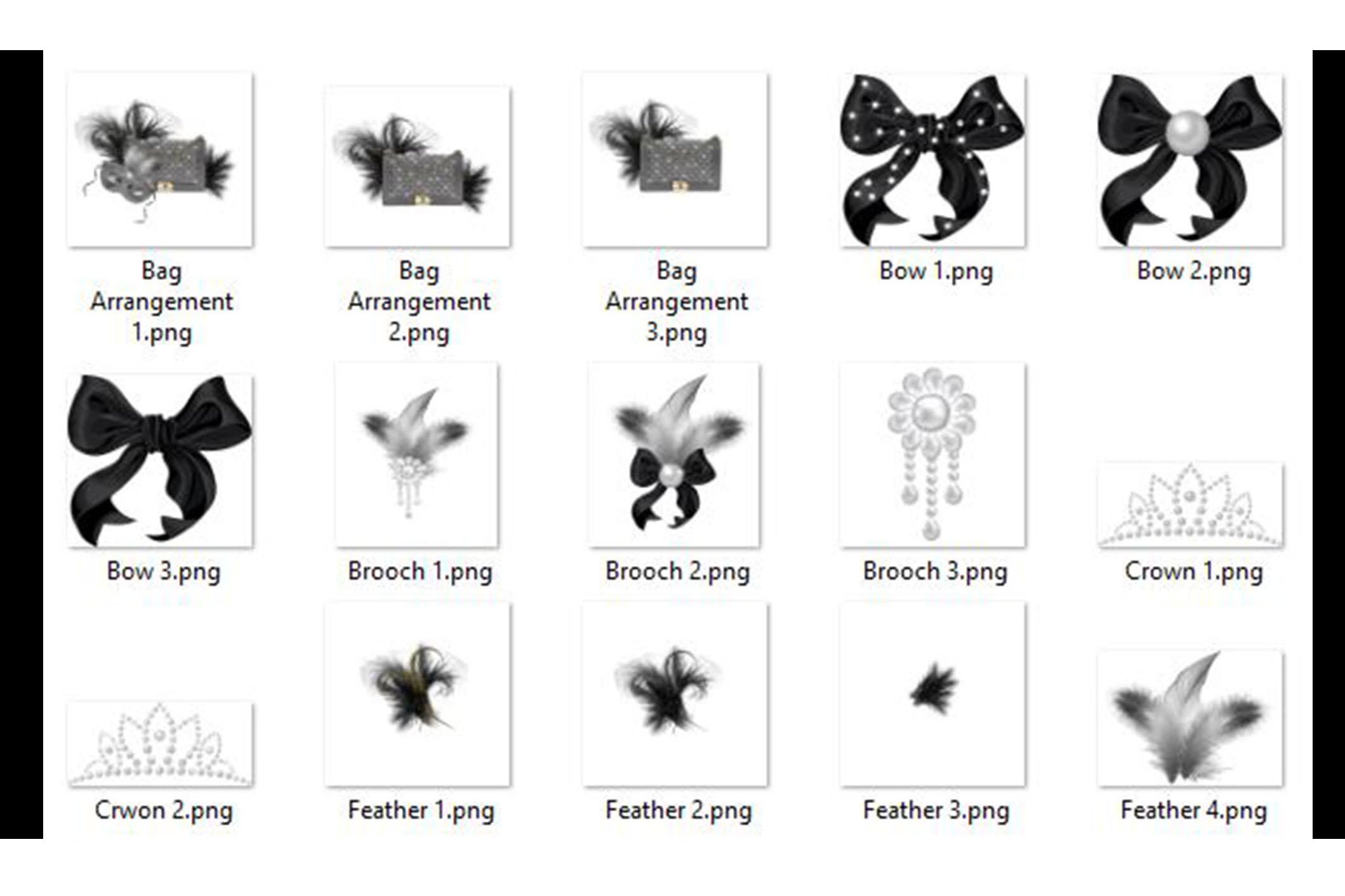 Luxury Bag Shine The Night Clip Arts, Masquerade, Feather (135171 ...