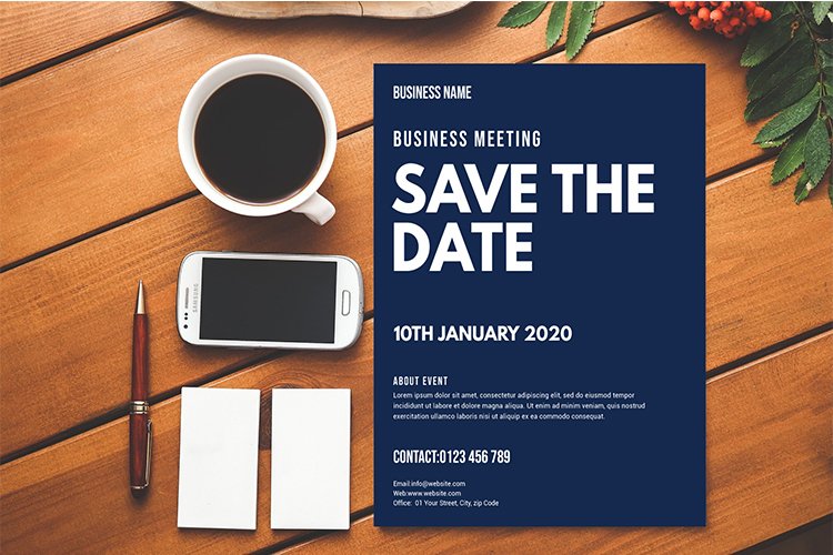 SAVE THE DATE BUNDLE- BUSINESS FLYER VOL-01 (385156) | Flyers | Design ...