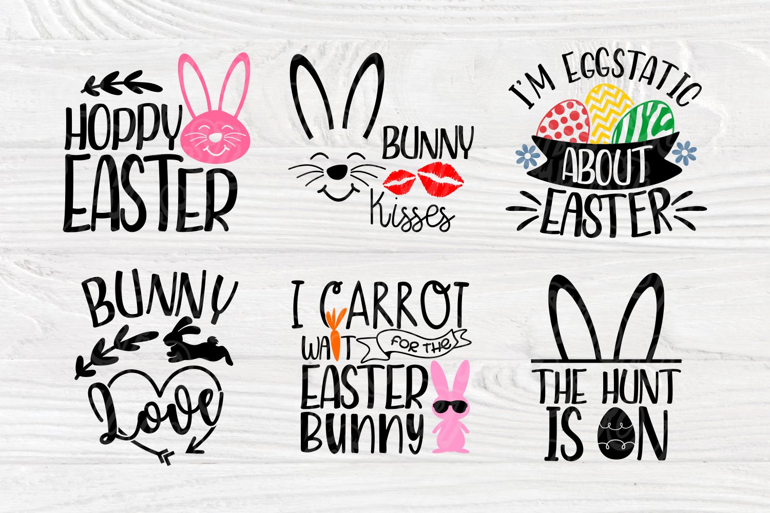 Easter SVG Bundle | Happy Easter Svg | Easter Cut Files (516770) | Cut ...