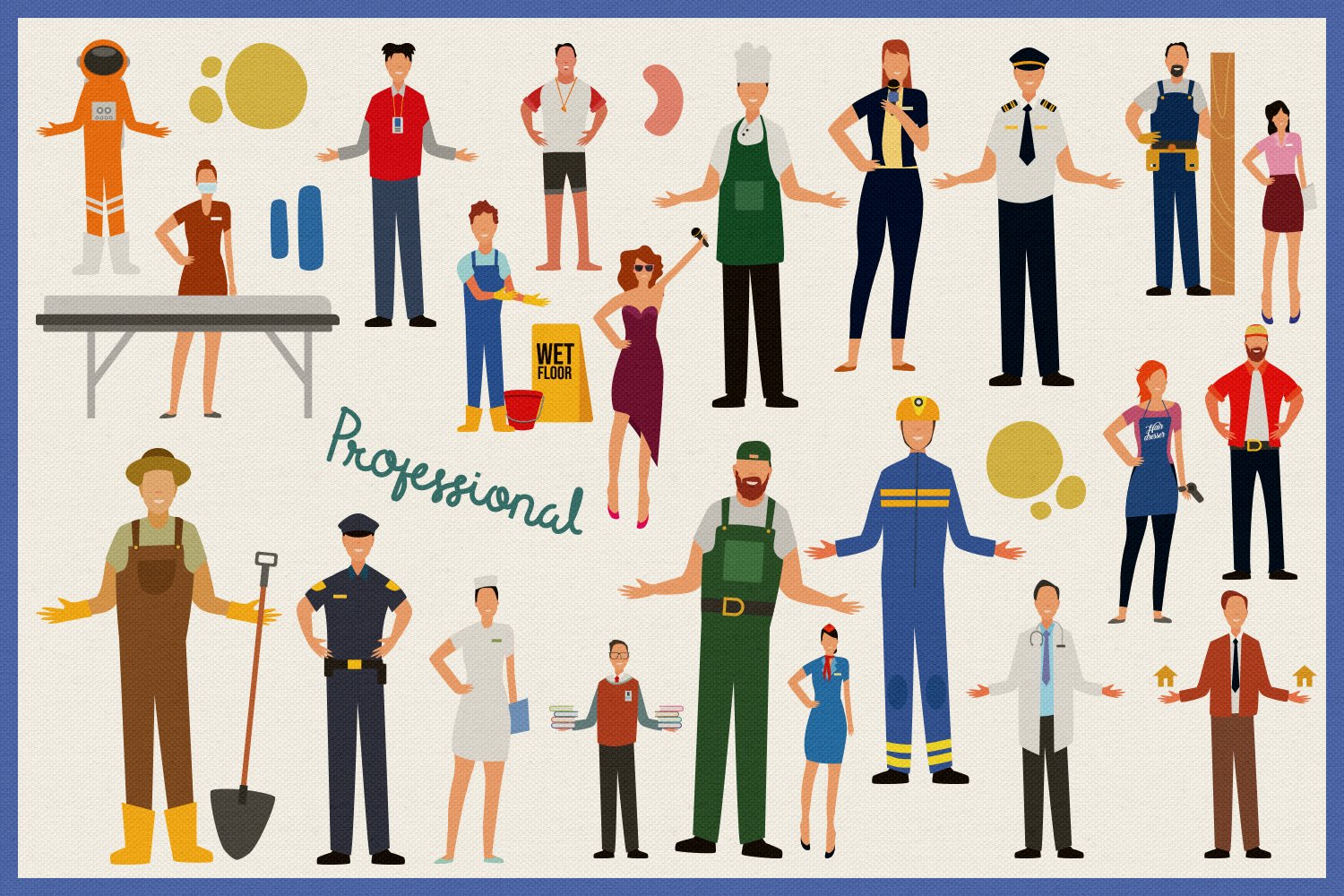 Job & Occupation Vector Clipart Pack