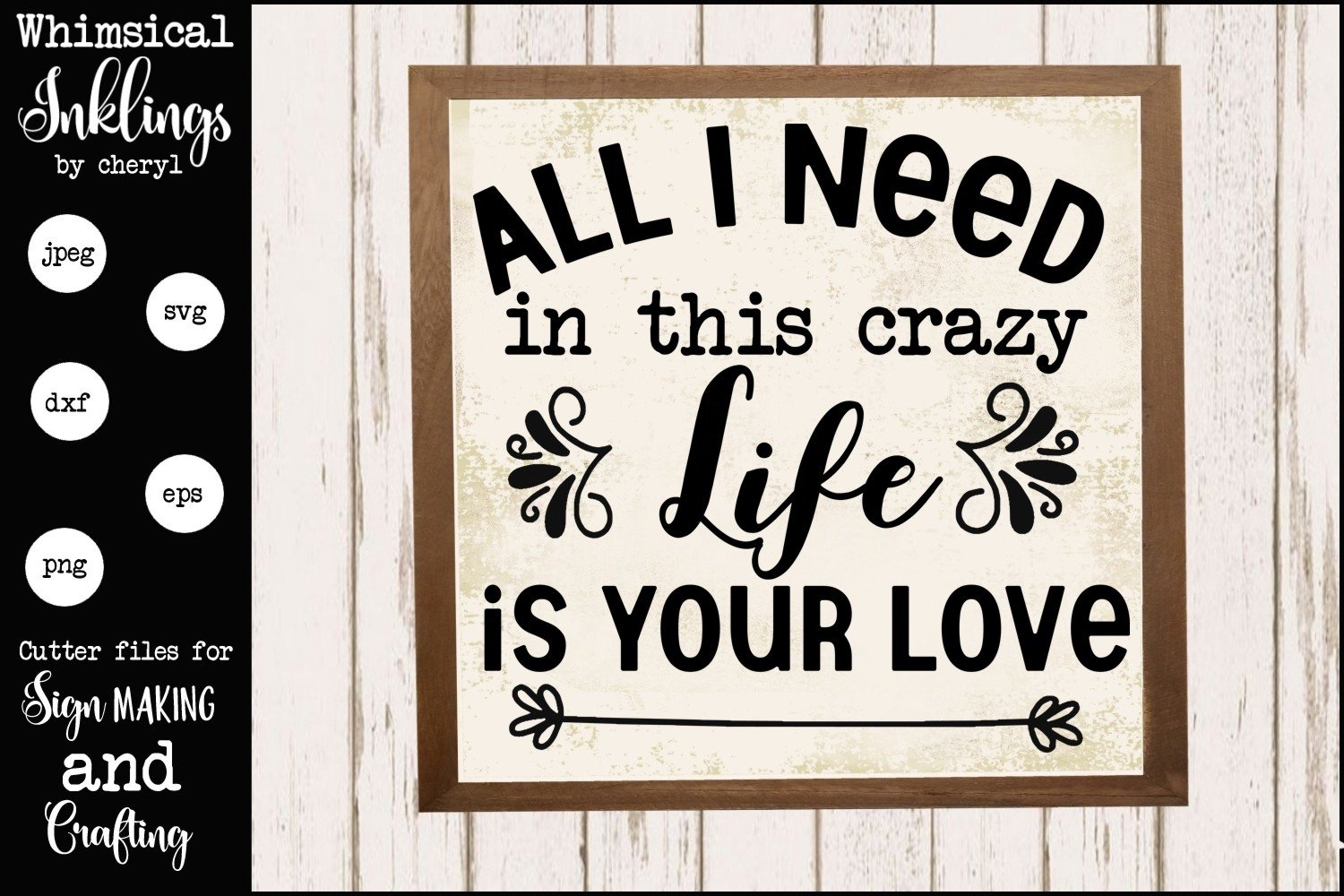 All I Need SVG (232352) | SVGs | Design Bundles