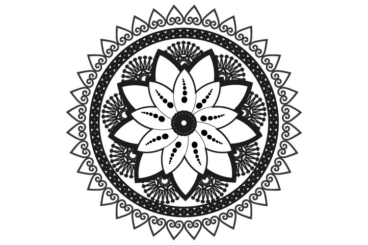 Mandalas SVG. Round forms. (246184) | Cut Files | Design Bundles