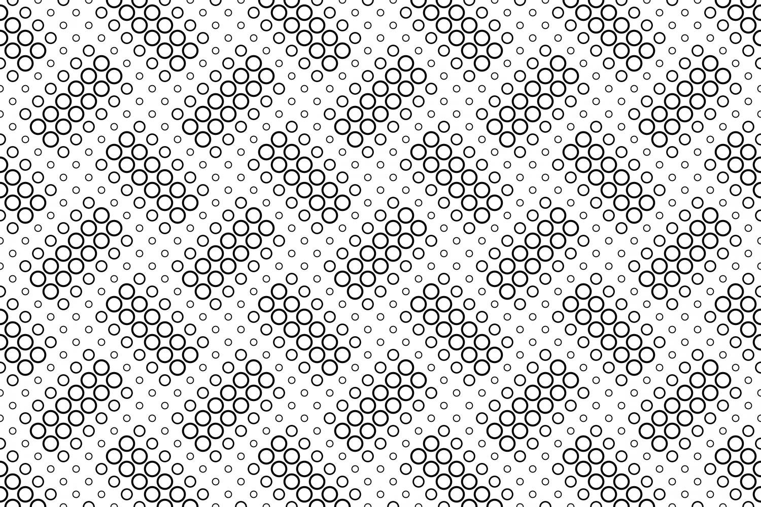 24 Seamless Circle Patterns (275179) | Backgrounds | Design Bundles