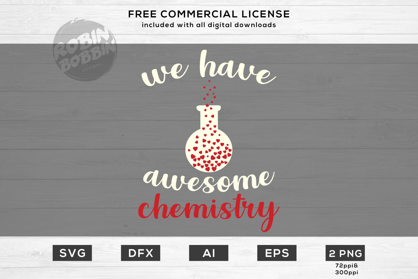 We Have Awesome Chemistry - Valentine's Day SVG File (195373) | SVGs ...