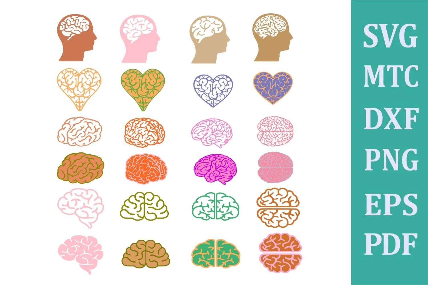 Neurodiversity Autism Awareness Bundle #02 SVG Cut File (184314) | Cut ...