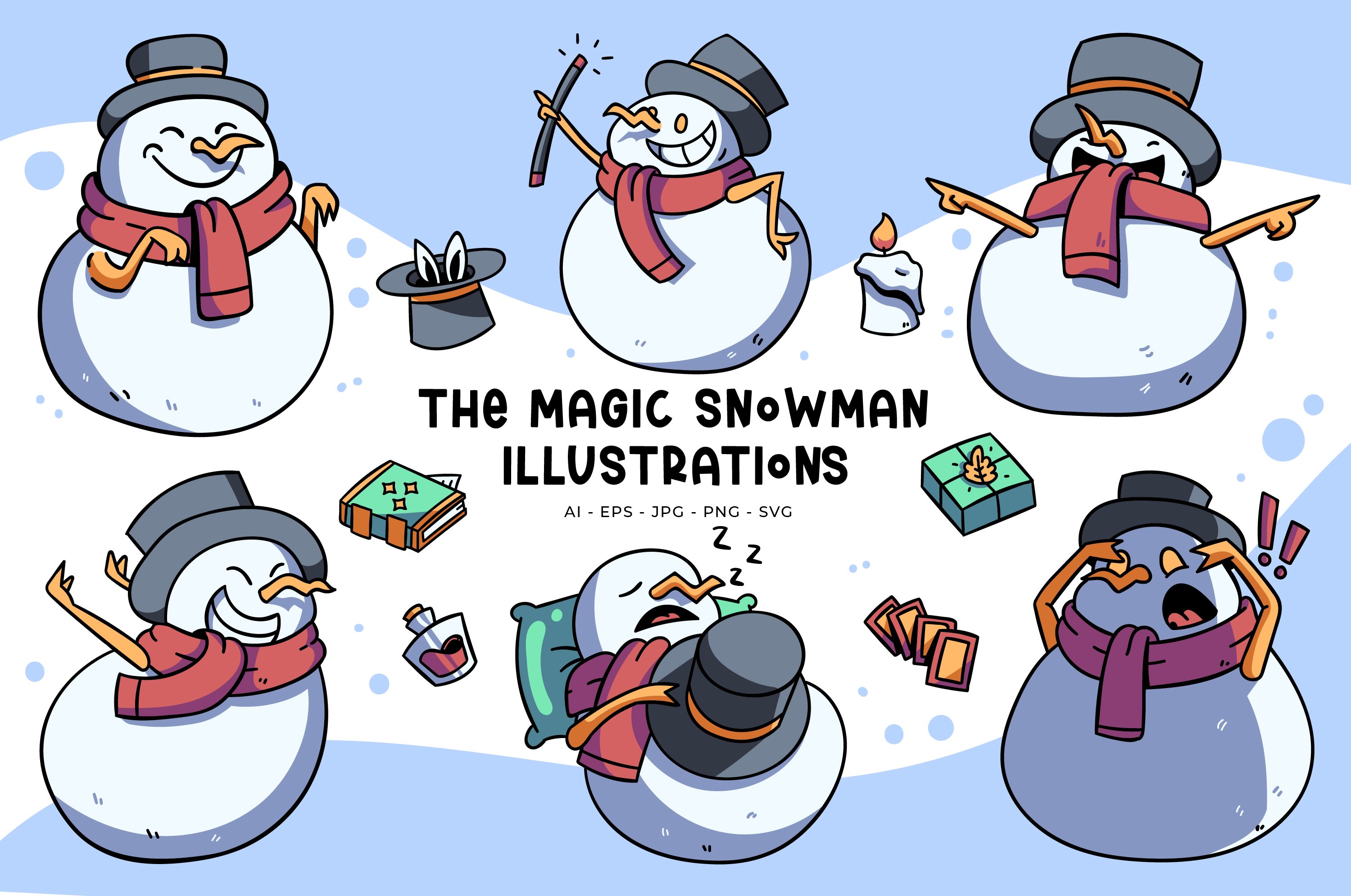 Snowman Illustrations