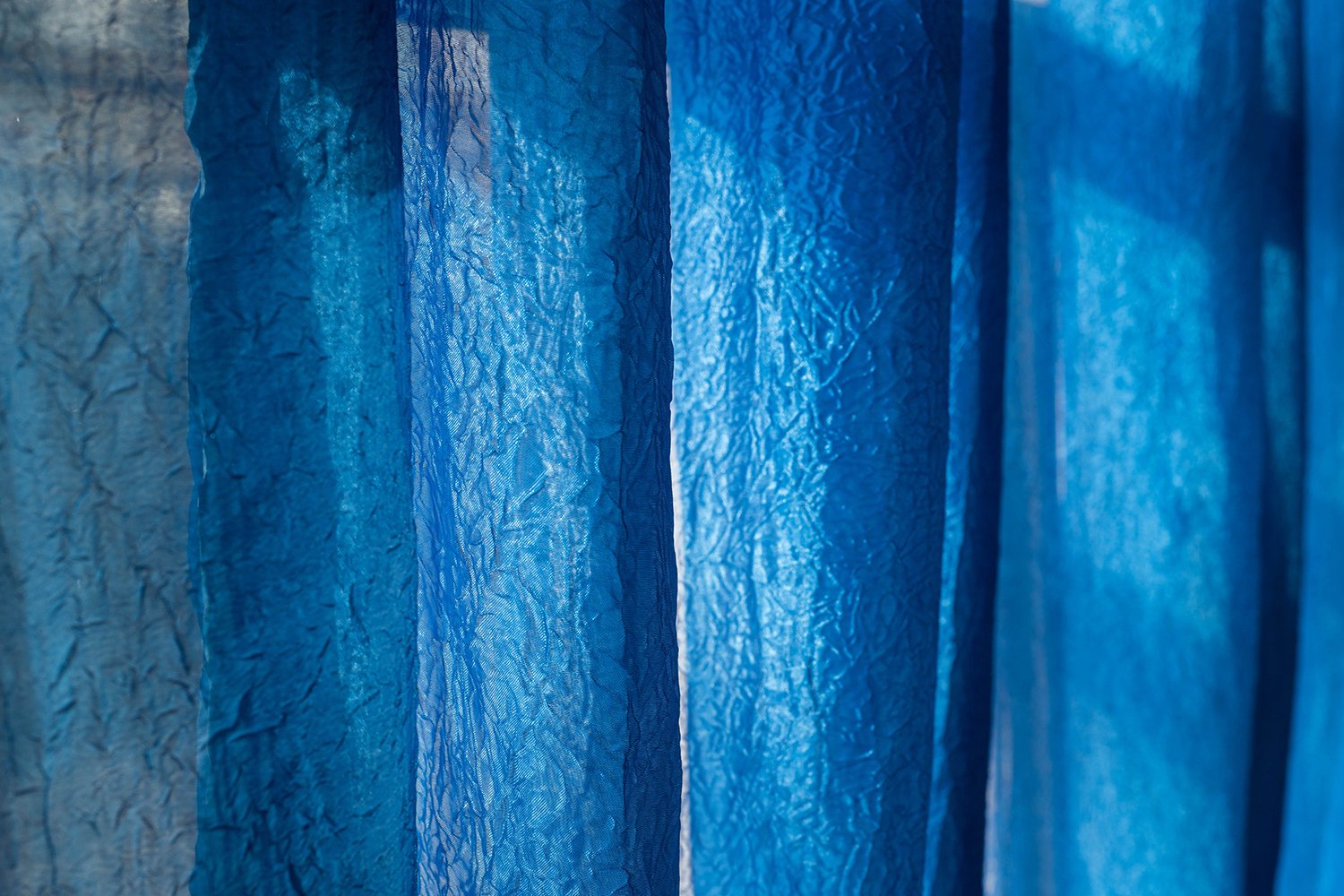 Blue Curtain Texture