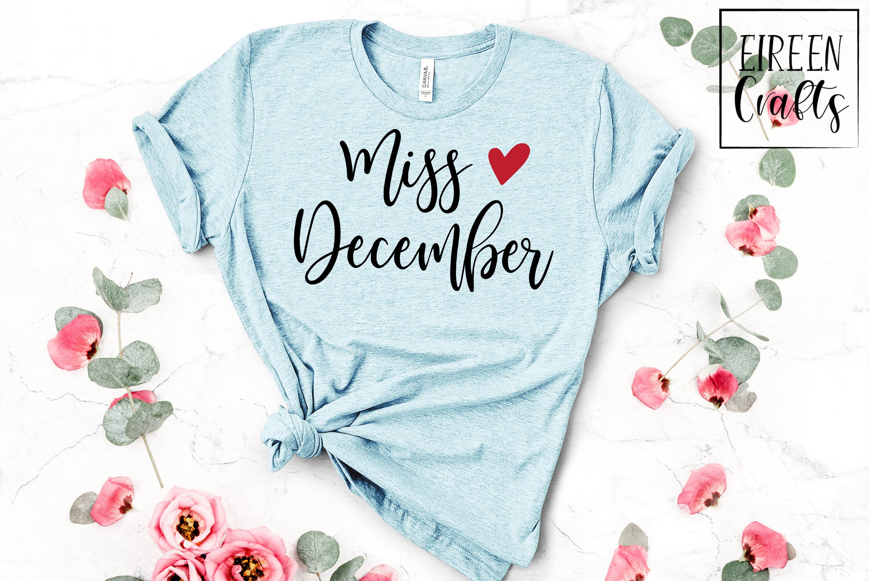 Miss December SVG - cut file for Cricut & Silhouette (247476) | SVGs ...