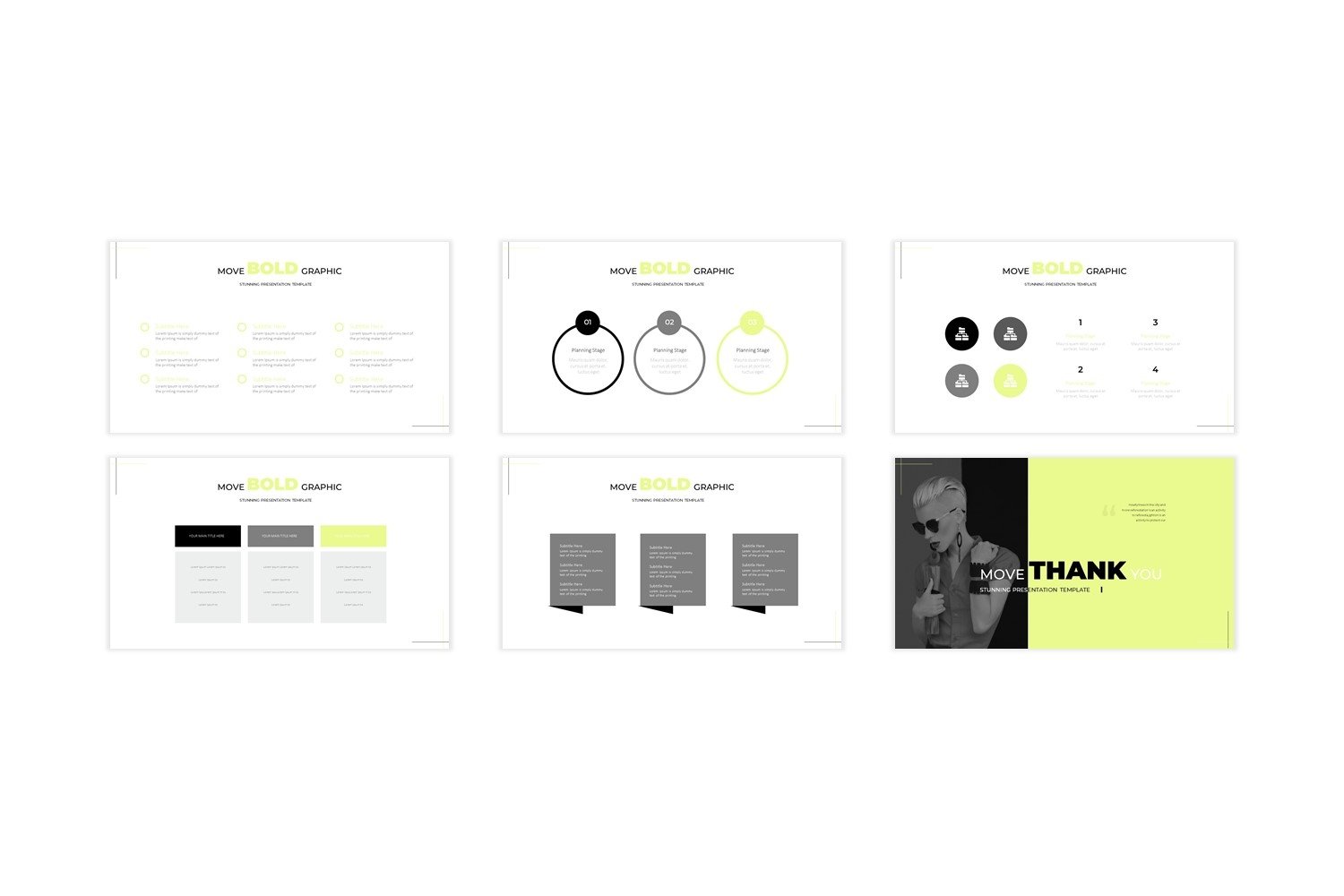 Move Bold - Powerpoint Template