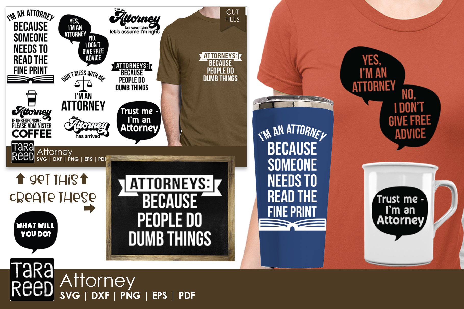 Attorney SVG and Cut Files for Crafters (284430) | Cut Files | Design ...