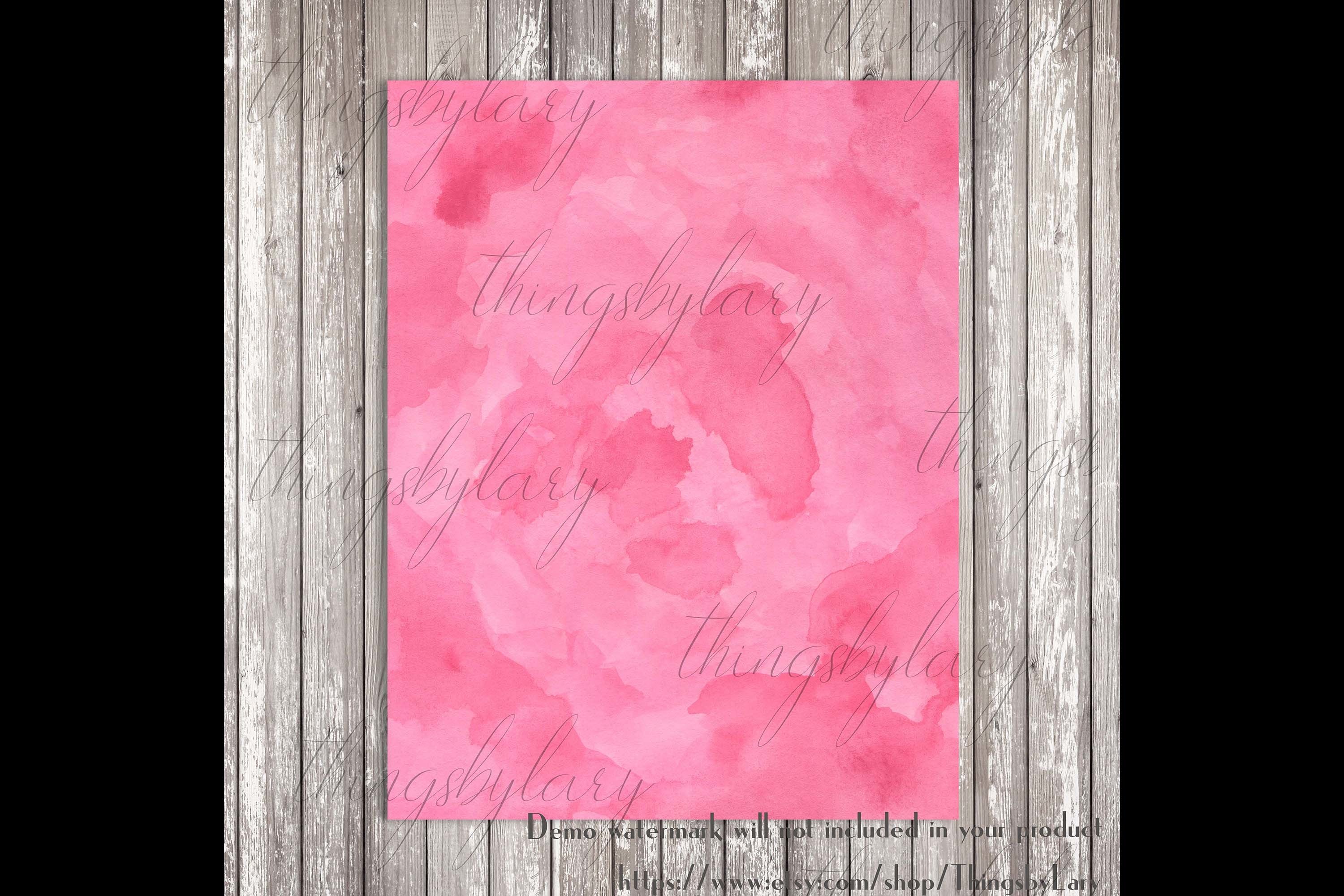 18 Sweet Ombre Watercolor Digital Images Card Invitation (211189 ...