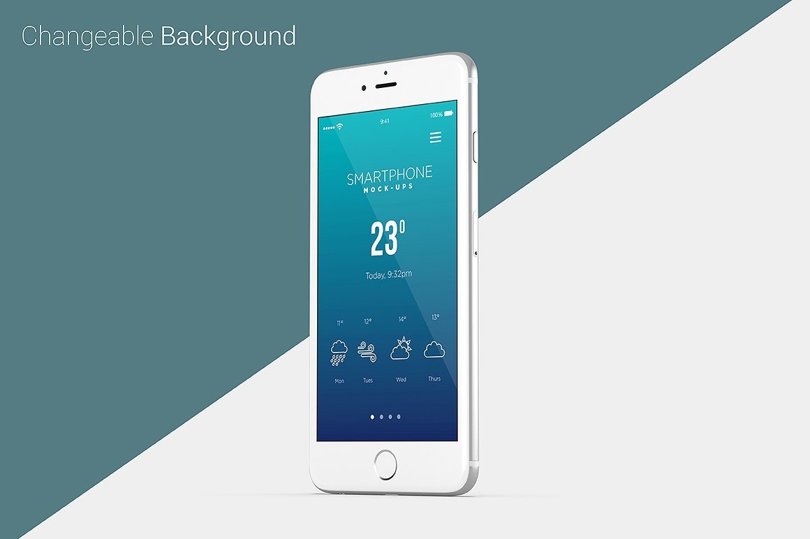 Smartphone Mock-Ups (19680) | Mockups | Design Bundles