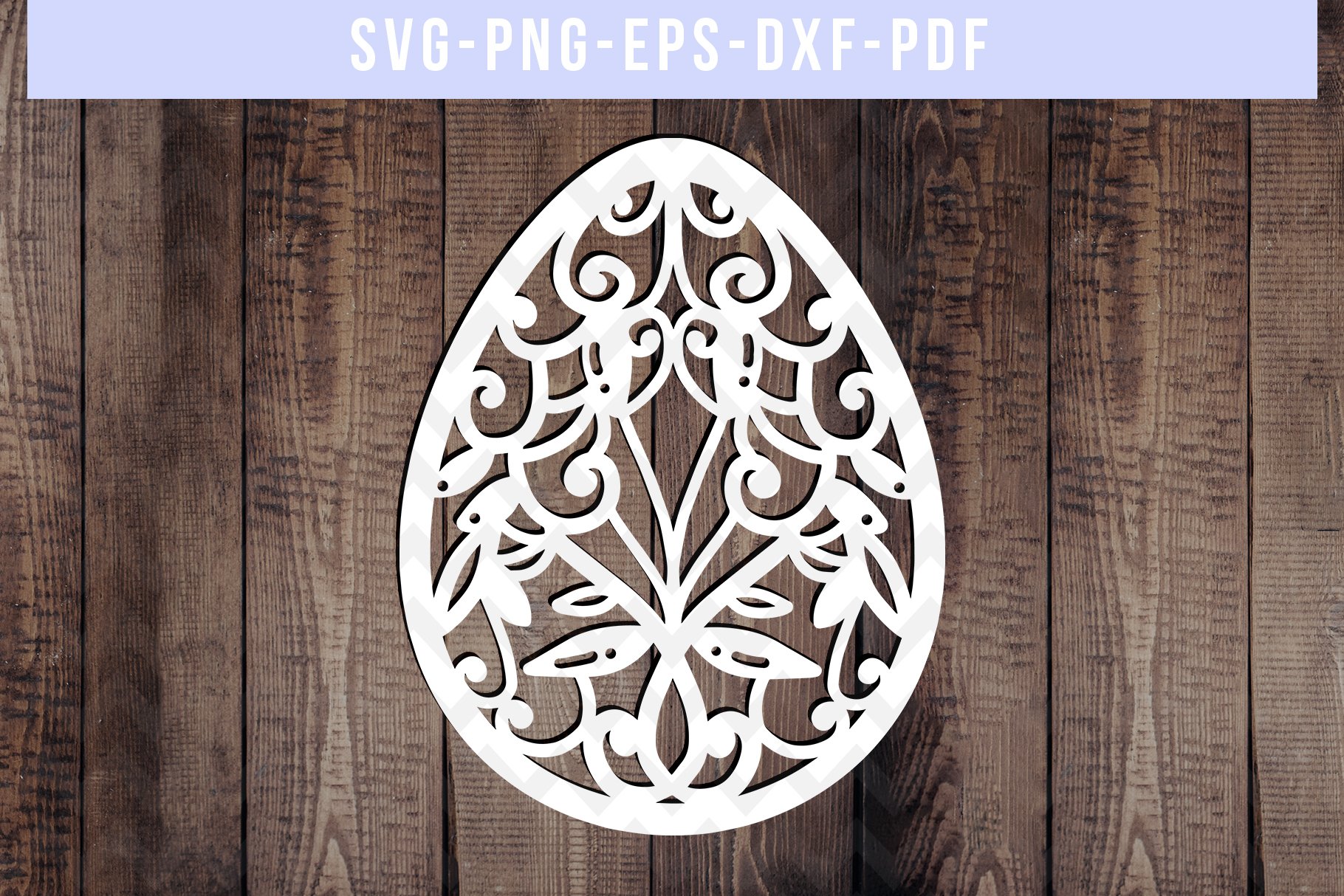 Bundle Of 9 Easter Papercut Templates, SVG Cut Files, PDF (217232 ...