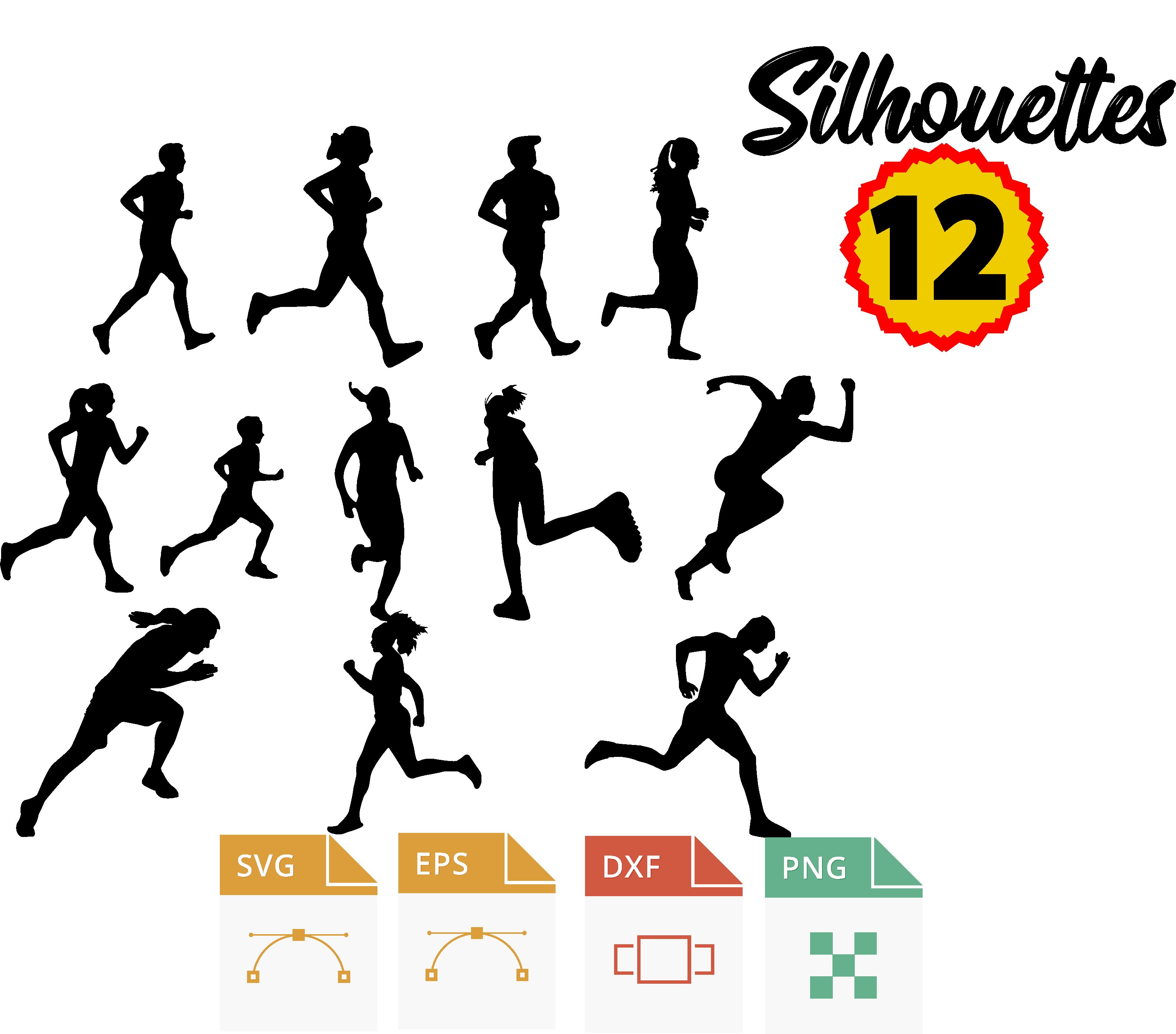 running Svg Cutting Files ,running jogging tshirt, Cricut, Silhouette ...