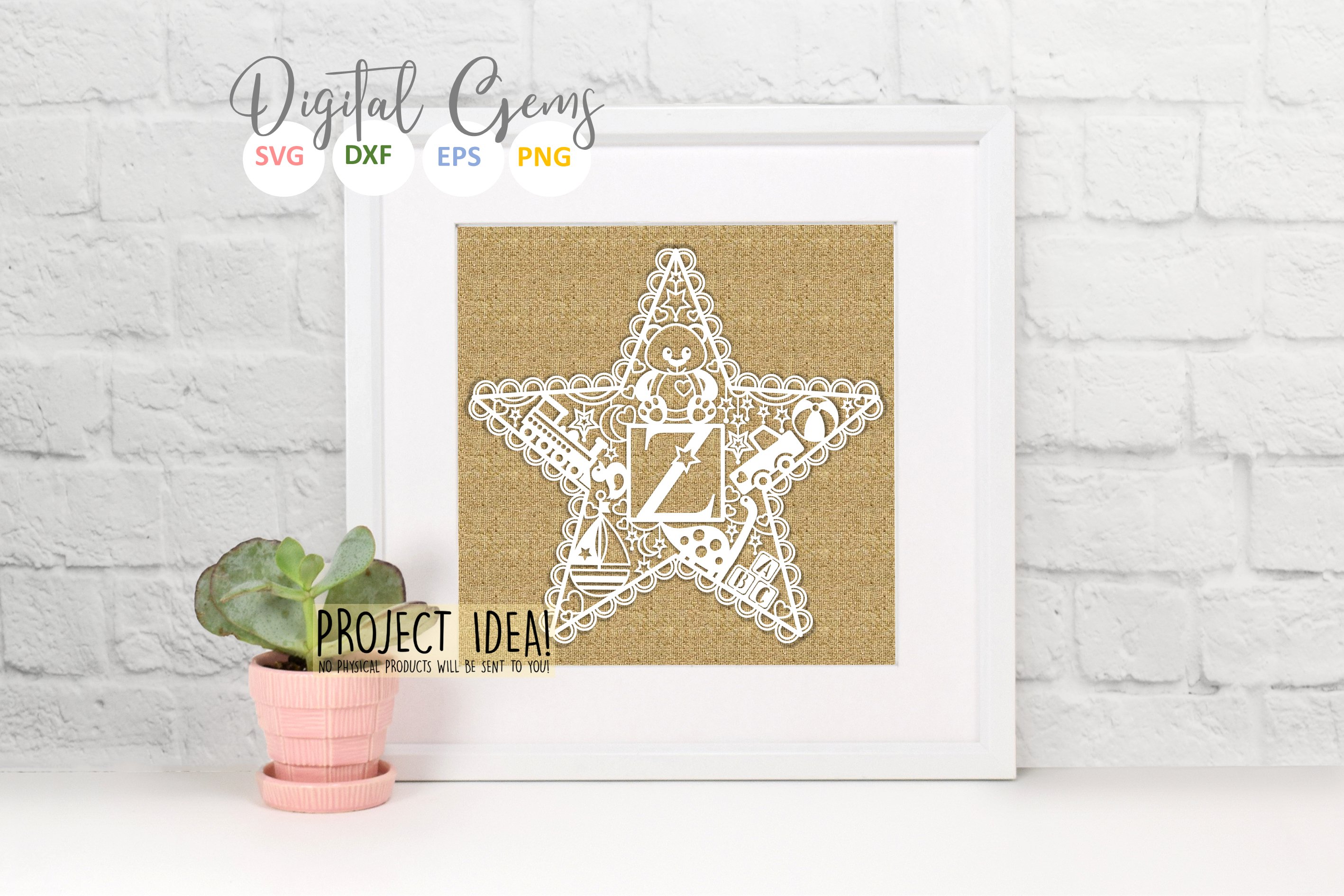 Alphabet, Children's paper cut designs SVG / DXF / EPS files (239144 ...