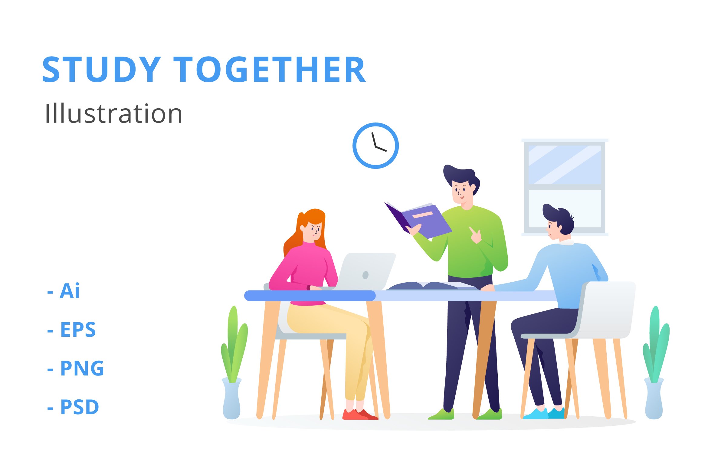 Study Group Clip Art