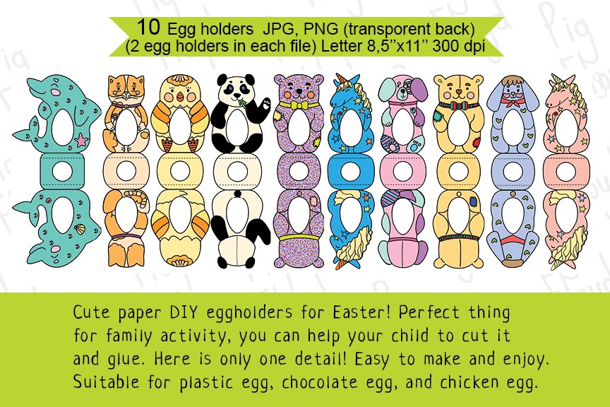 Cute Paper Egg Holders, Egg Holders, Easter DIY, Kids Craft (524698 ...