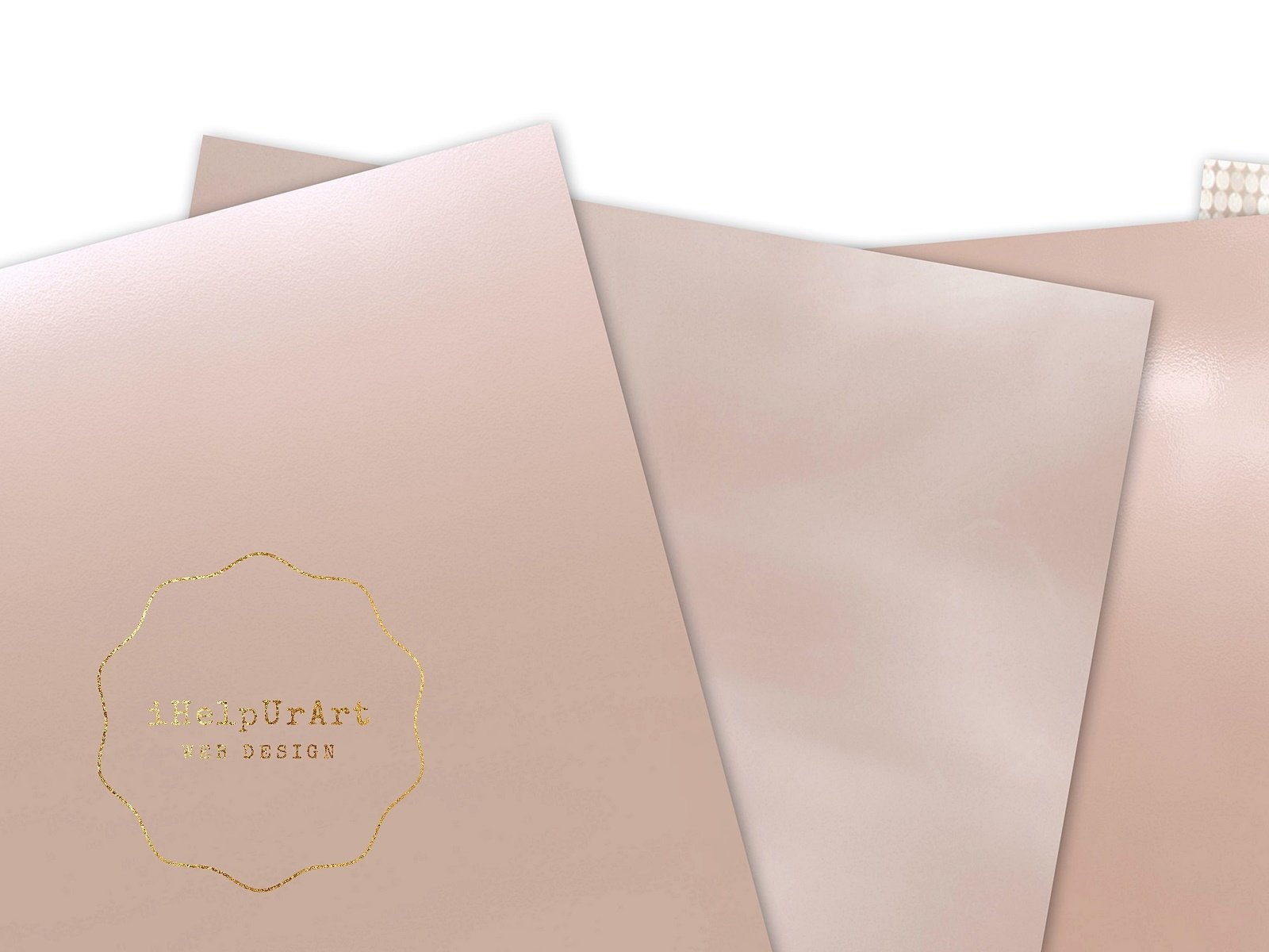 Champagne Metallic Background